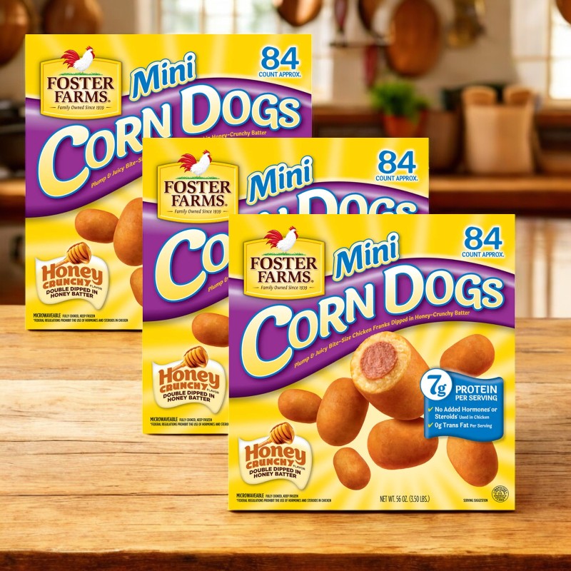 mini corn dog serving size
