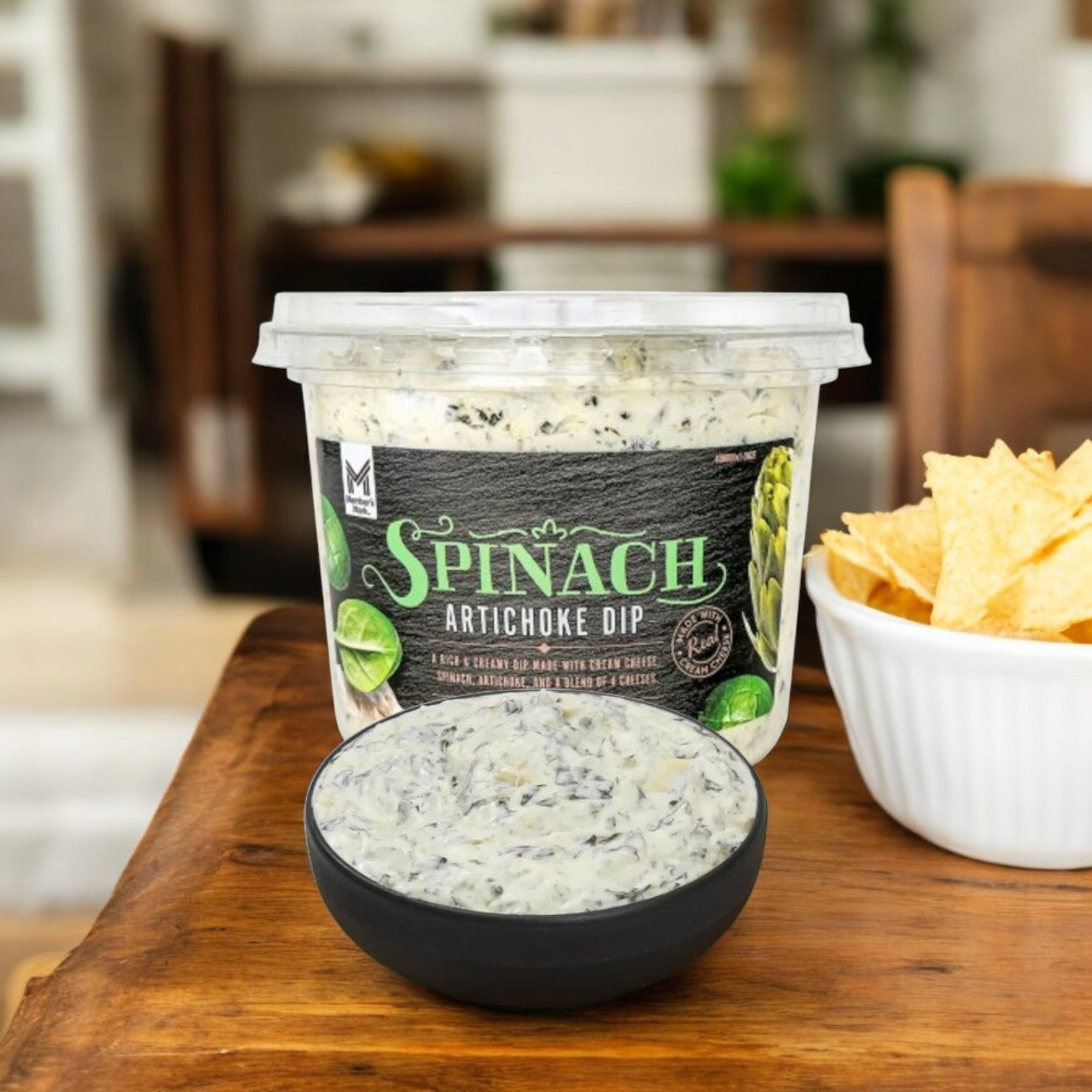 Member's Mark Spinach Artichoke Dip, 2 Ibs-1 Count