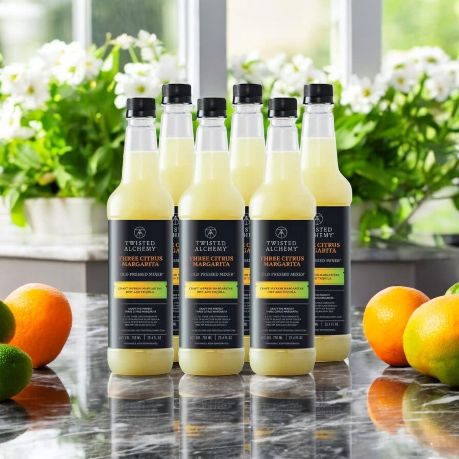 Twisted Alchemy Three Citrus Margarita Juice Mixer – Fresh Cold Presse