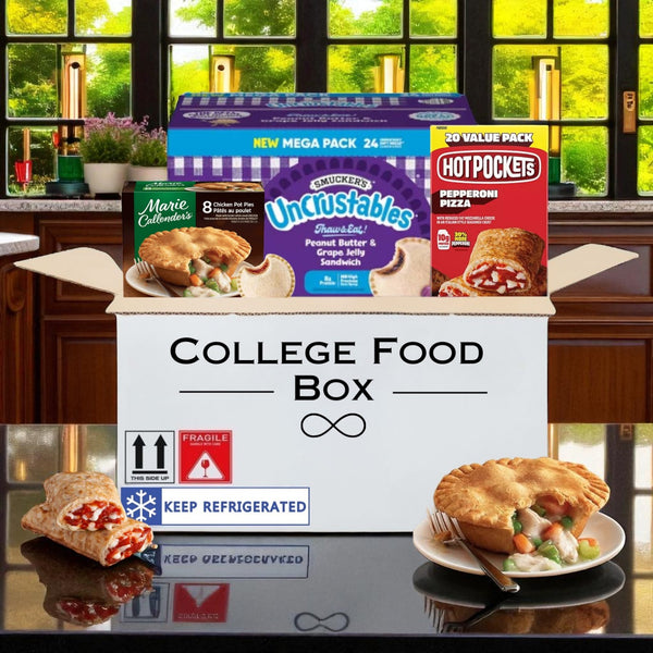 College Food Box- 52 Meals! Perfect for your Hungry College Student!
