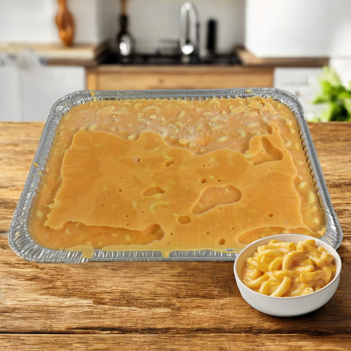 Sysco Classic Entrée Macaroni & Cheese – 4.5 lbs, 1 Case (4 Trays)