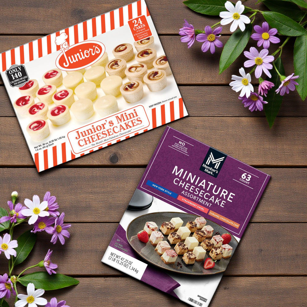 Junior’s & Member’s Mark Mini Cheesecake Combo Pack