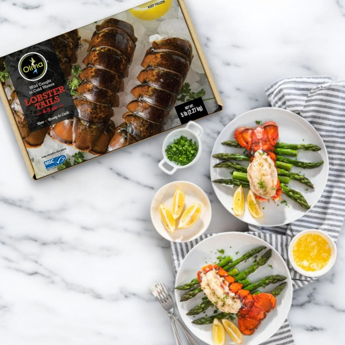 how to cook 8 oz. frozen lobster tails