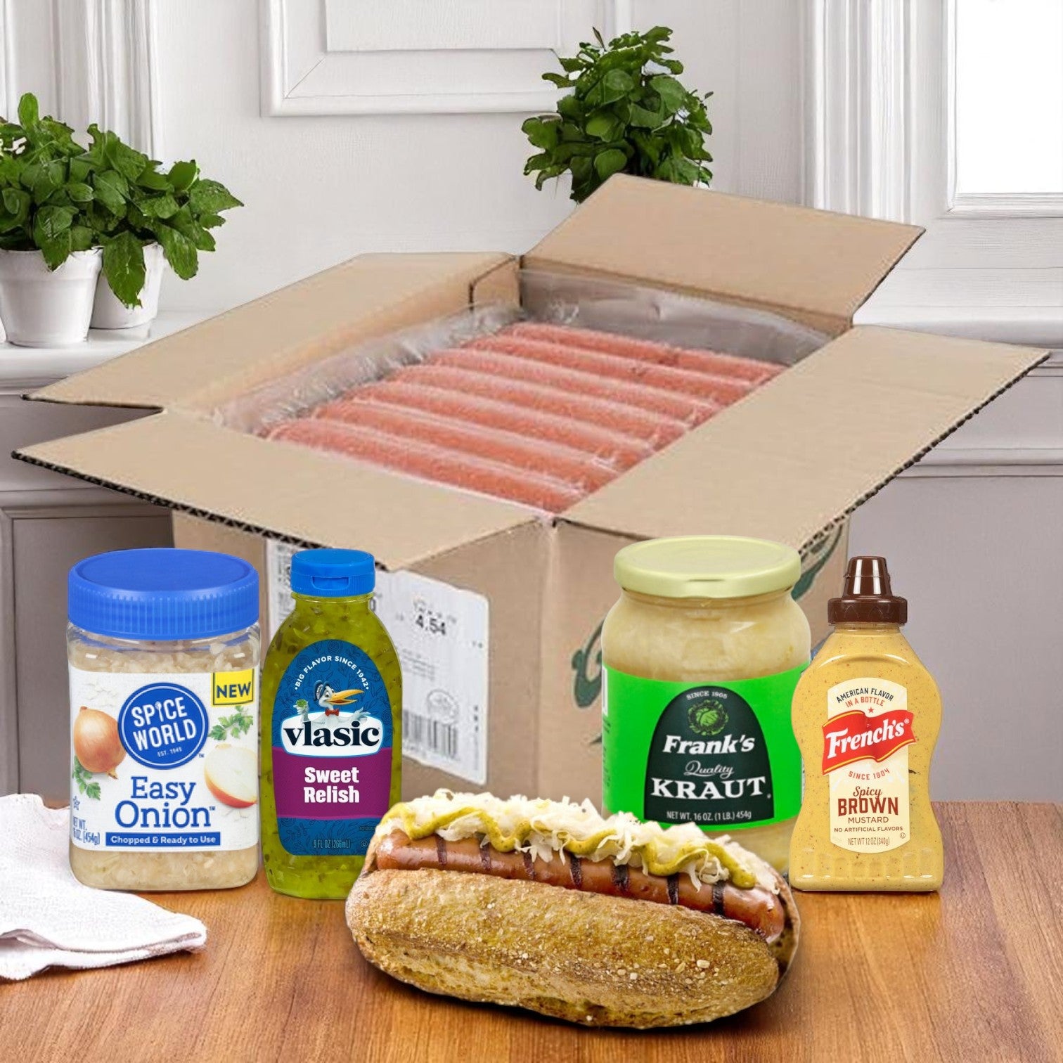 NYC Nathan's Famous Hot Dog Kit Everything You Need for the Ultimate N