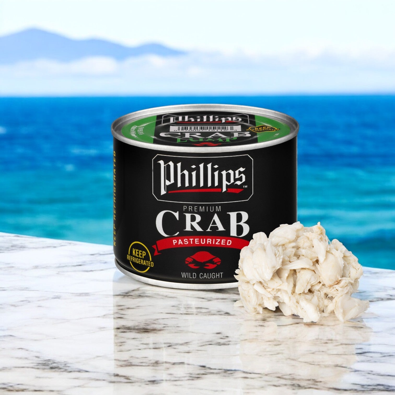 Phillips Foods Lump Crab Meat, Pasteurized – 1 Can