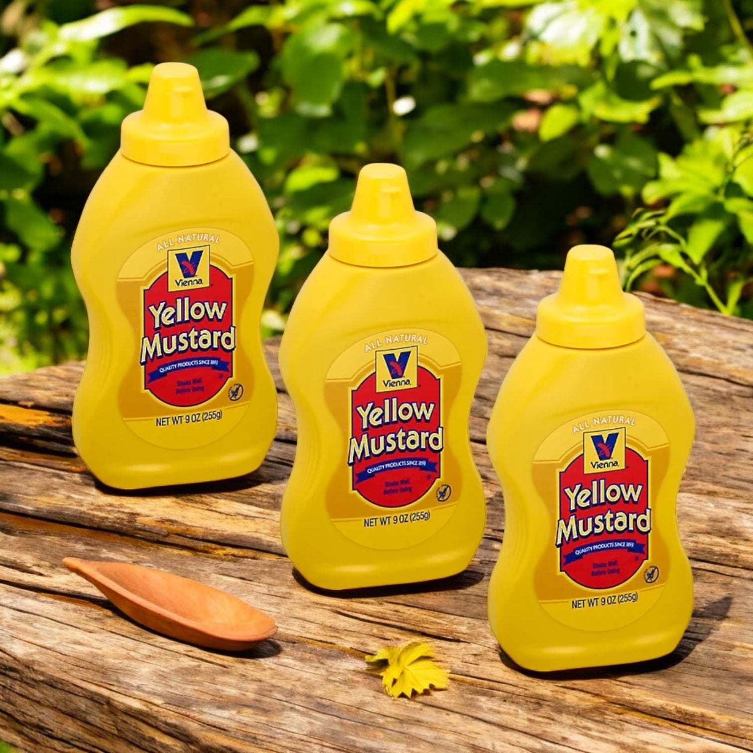 Vienna Yellow Mustard 9 oz. 3 Count