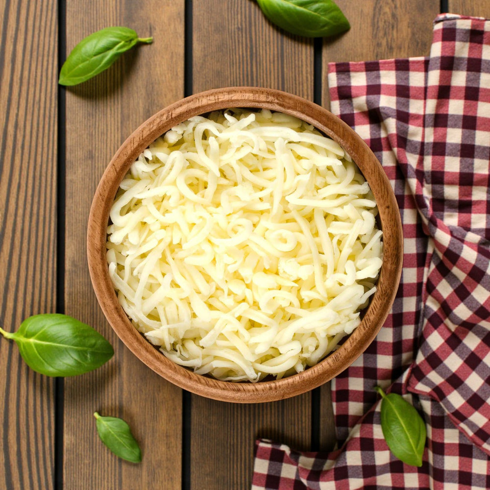 Supremo Italiano Shredded Whole Milk Mozzarella Cheese – 5 lb