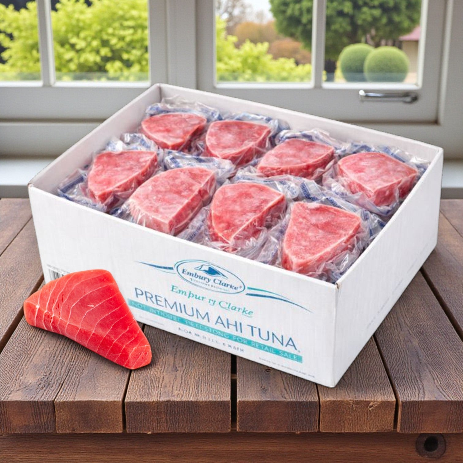 Emperor’s Choice Seafood – Yellowfin Tuna Steak, 8 oz (Indonesia)