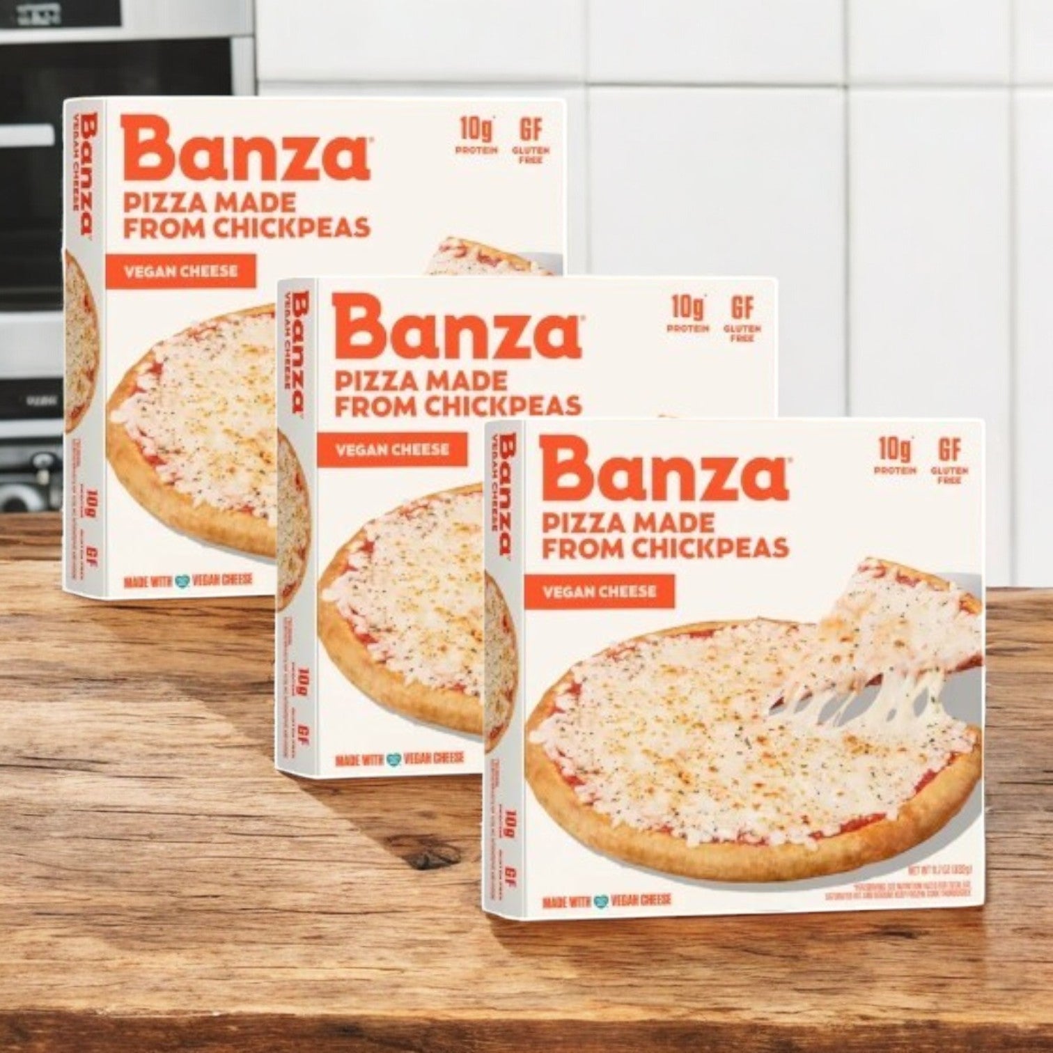 Banza Vegan Cheese Pizza- 3 Count