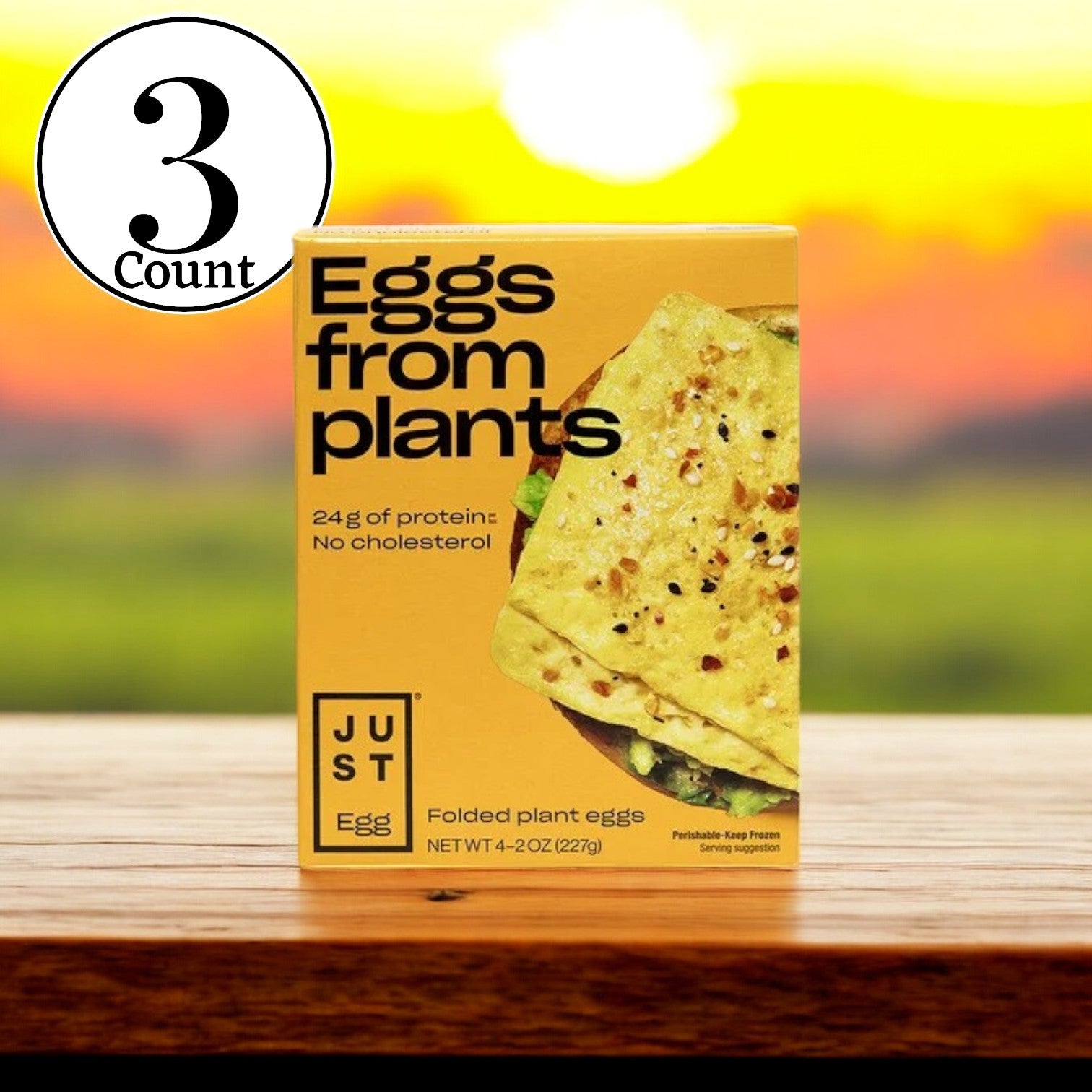 JUST Egg Folded, plant-based egg, 8 oz. - 3 Pack