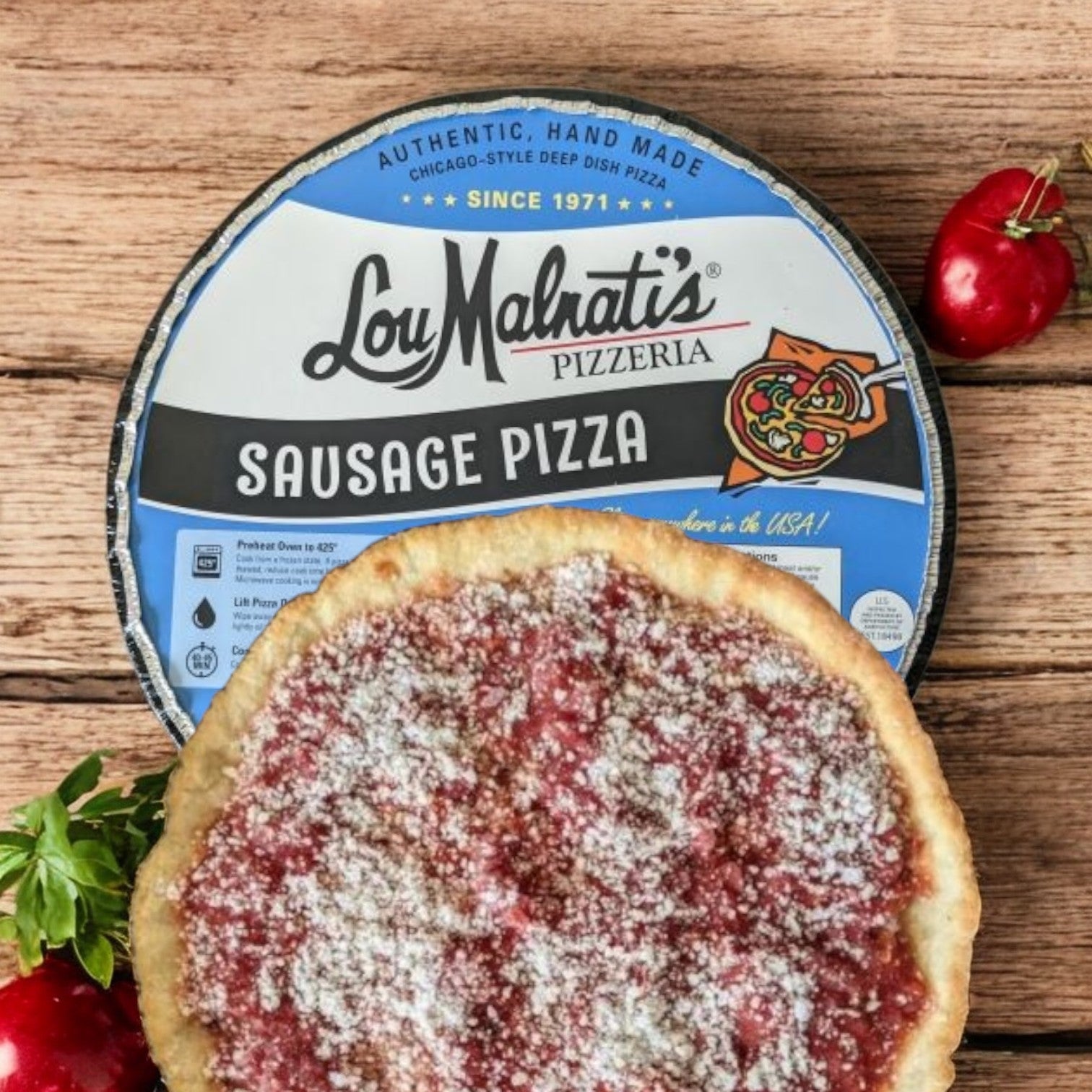 Lou Malnati’s Sausage Deep Dish Pizza, 27.5 oz | Easy Lunches