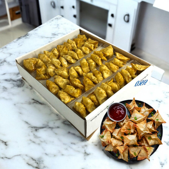 Crab Rangoon-Sysco Appetizer -100 Count-1 Case