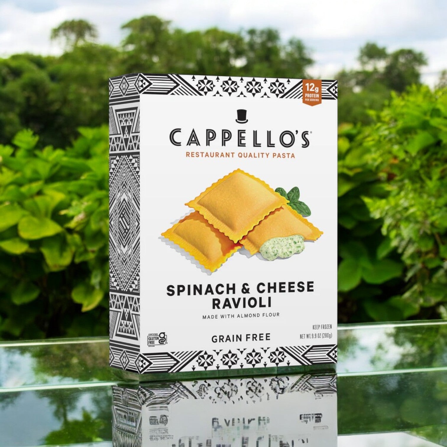 Cappello's Spinach & Cheese Ravioli, 9.9 oz. - 1 Count