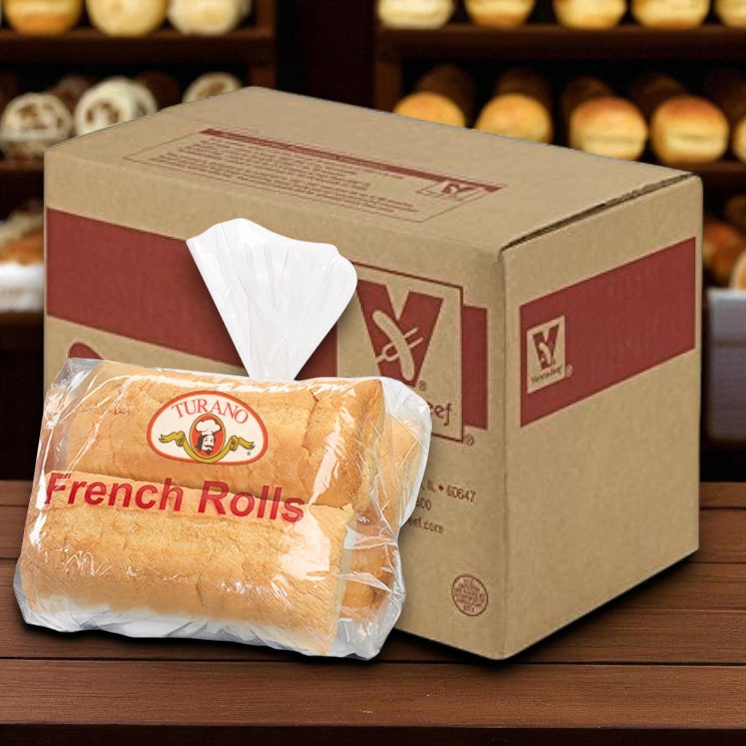 Turano Vienna Beef Chicago Style French Bread 6″ | Easy Lunches